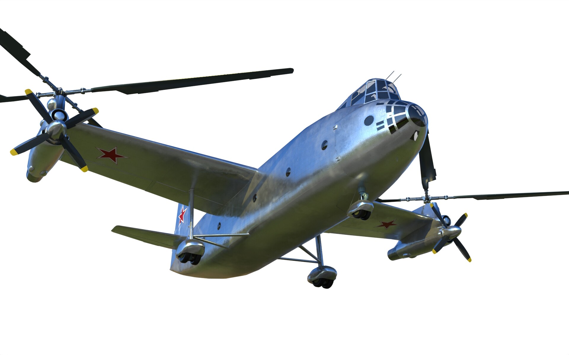 ArtStation - Kamov Ka-22 3d model