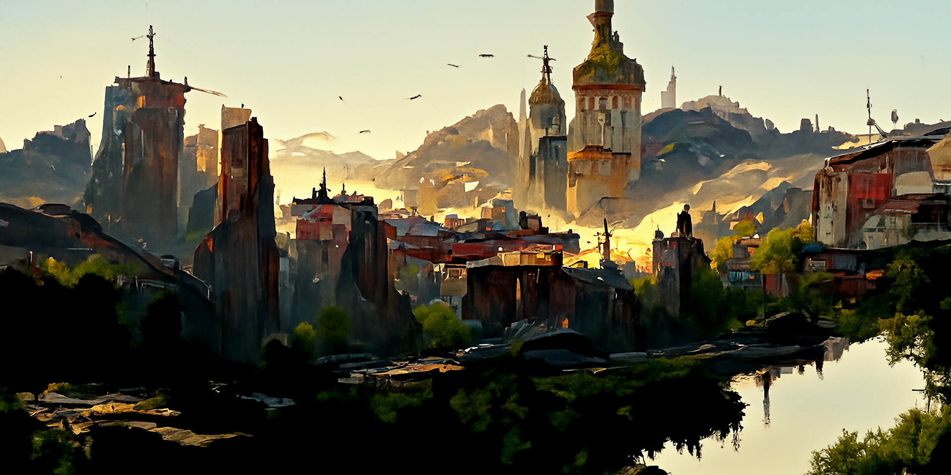 ArtStation - Ancient Cityscapes