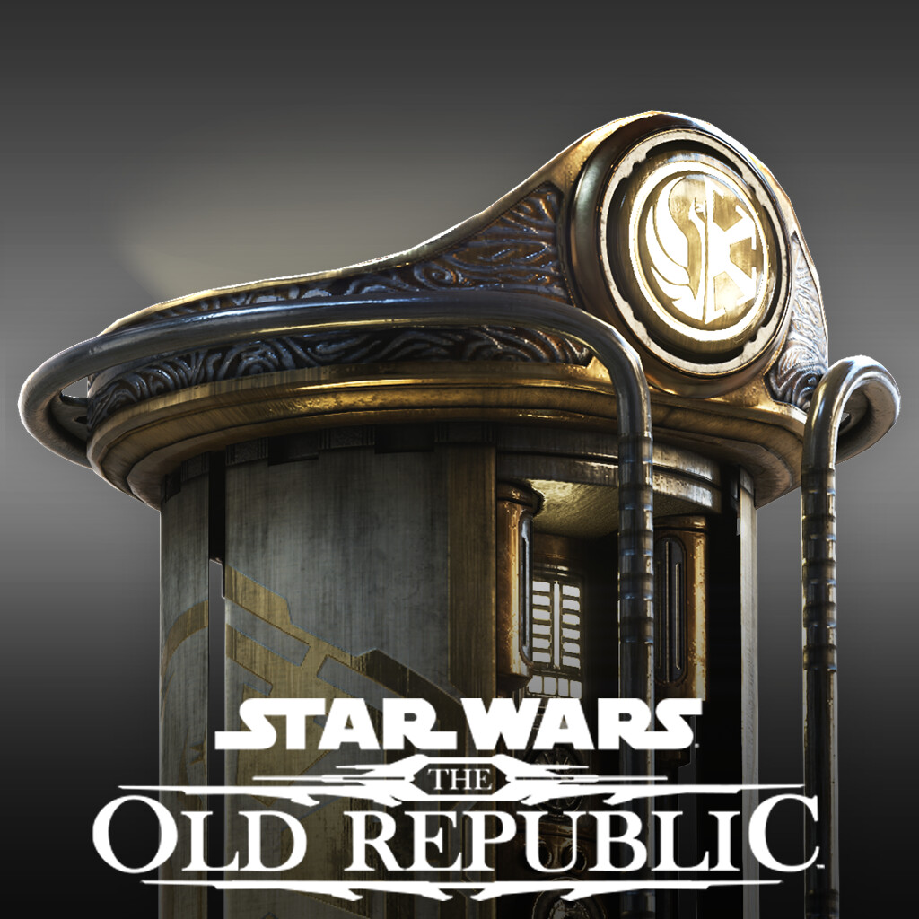 ArtStation - Star Wars: The Old Republic - 10th Anniversary Weapon Stand