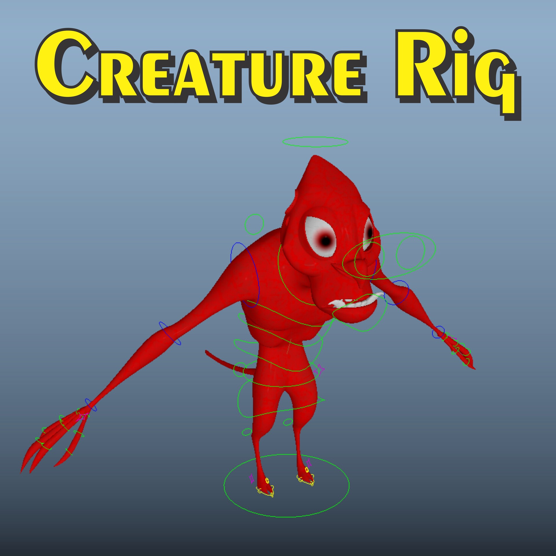 ArtStation - Creature Rig
