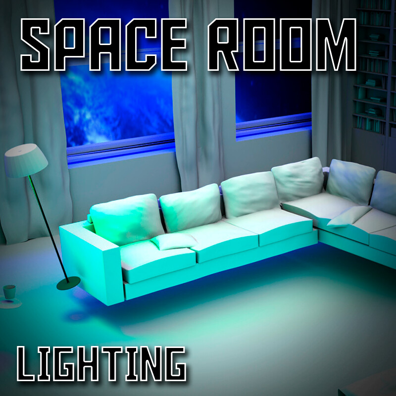 ArtStation - Lighting_SpaceRoom