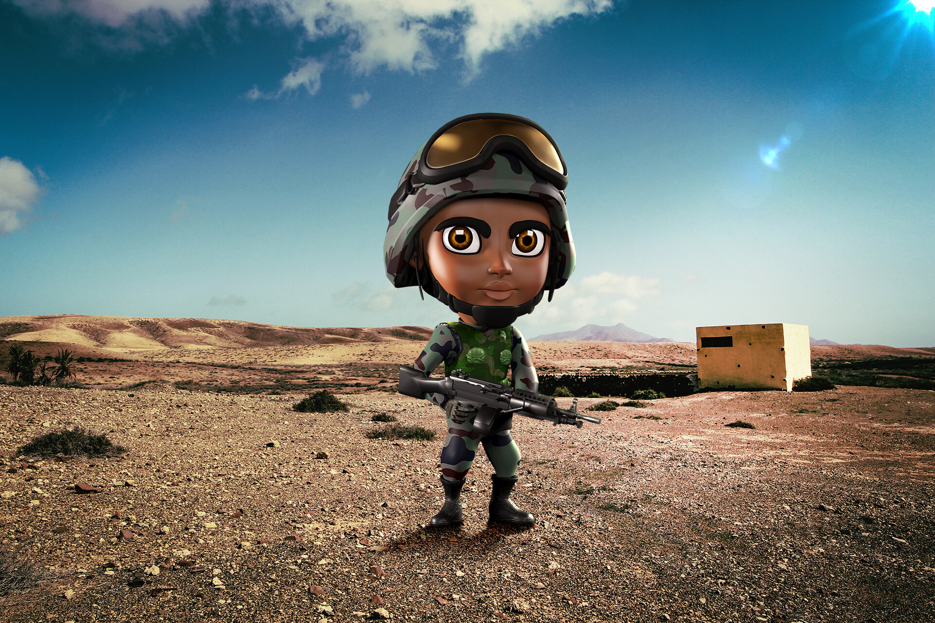 ArtStation - Baby Soldiers