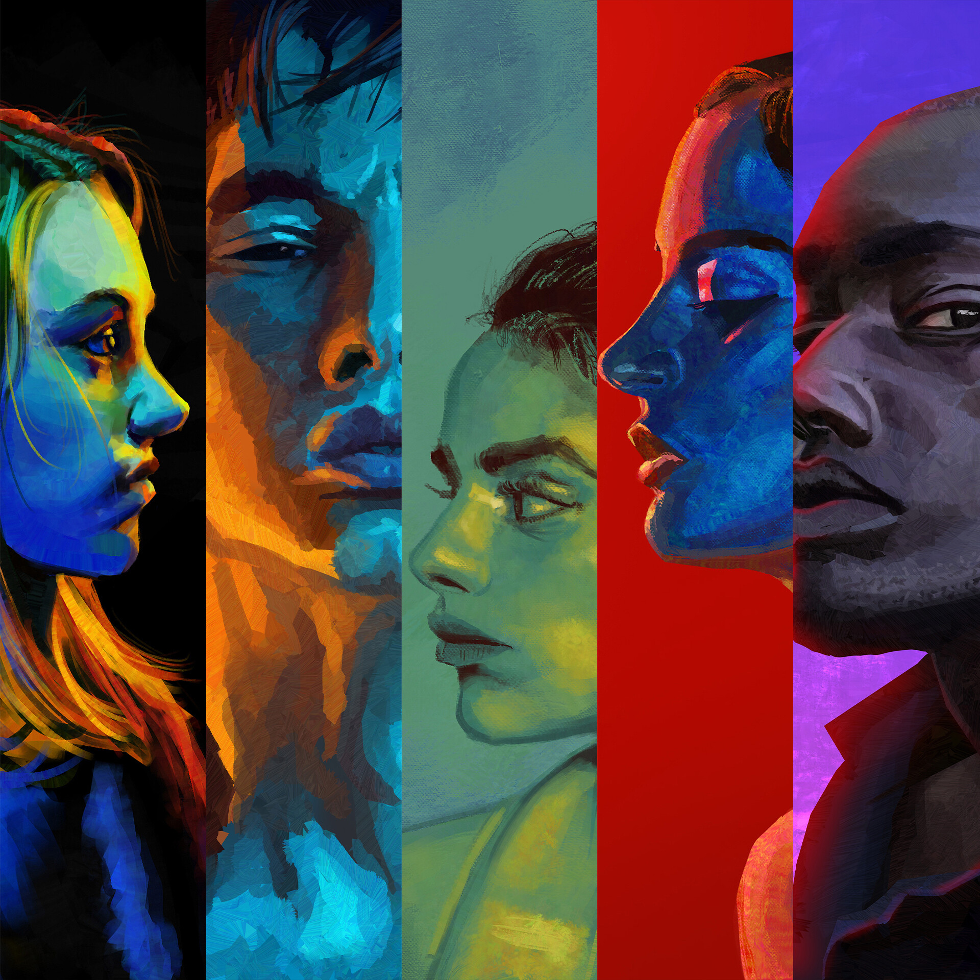 ArtStation - Stylized Color exploration