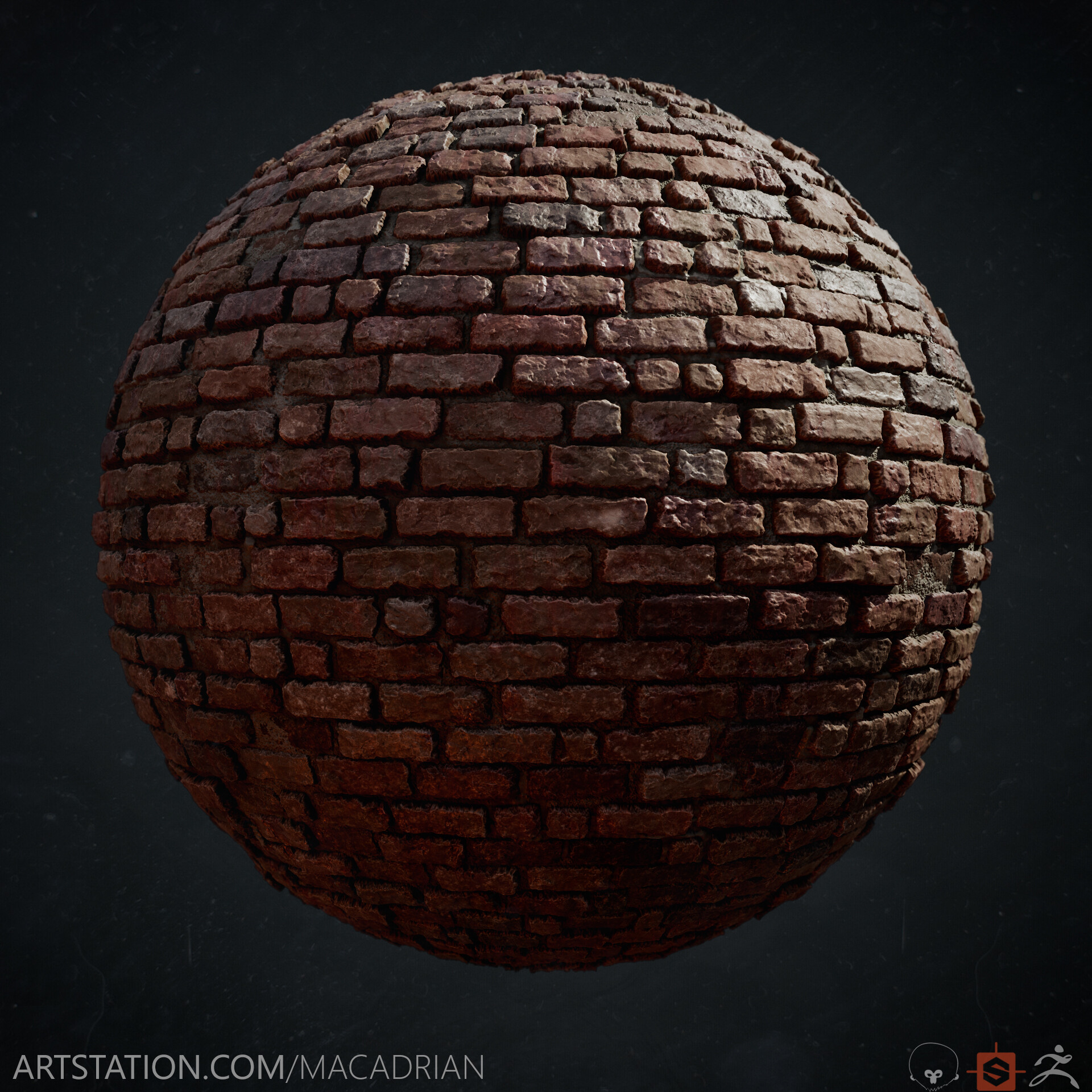 ArtStation - Brick Material