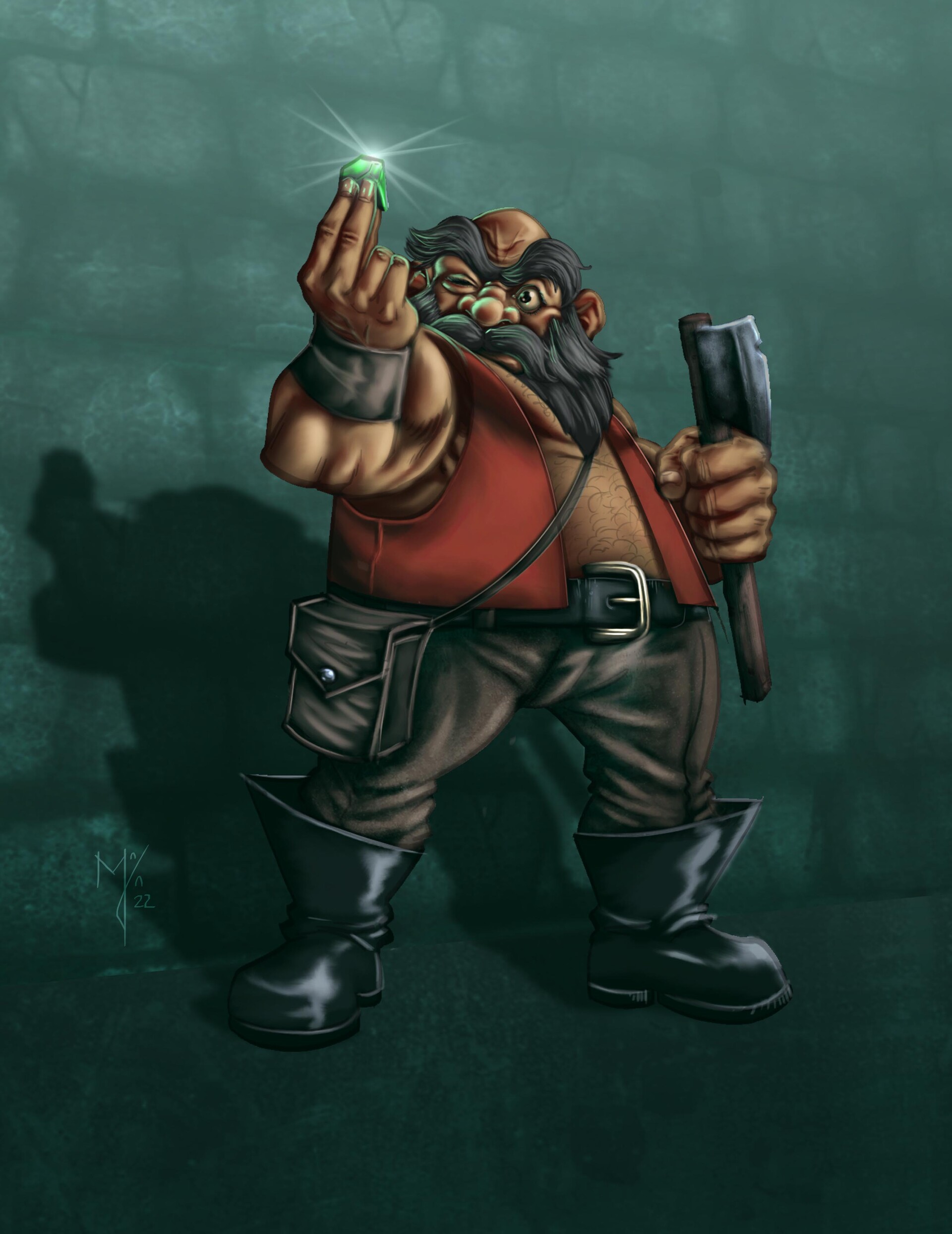 ArtStation - Dwarf - Character's Concept Art