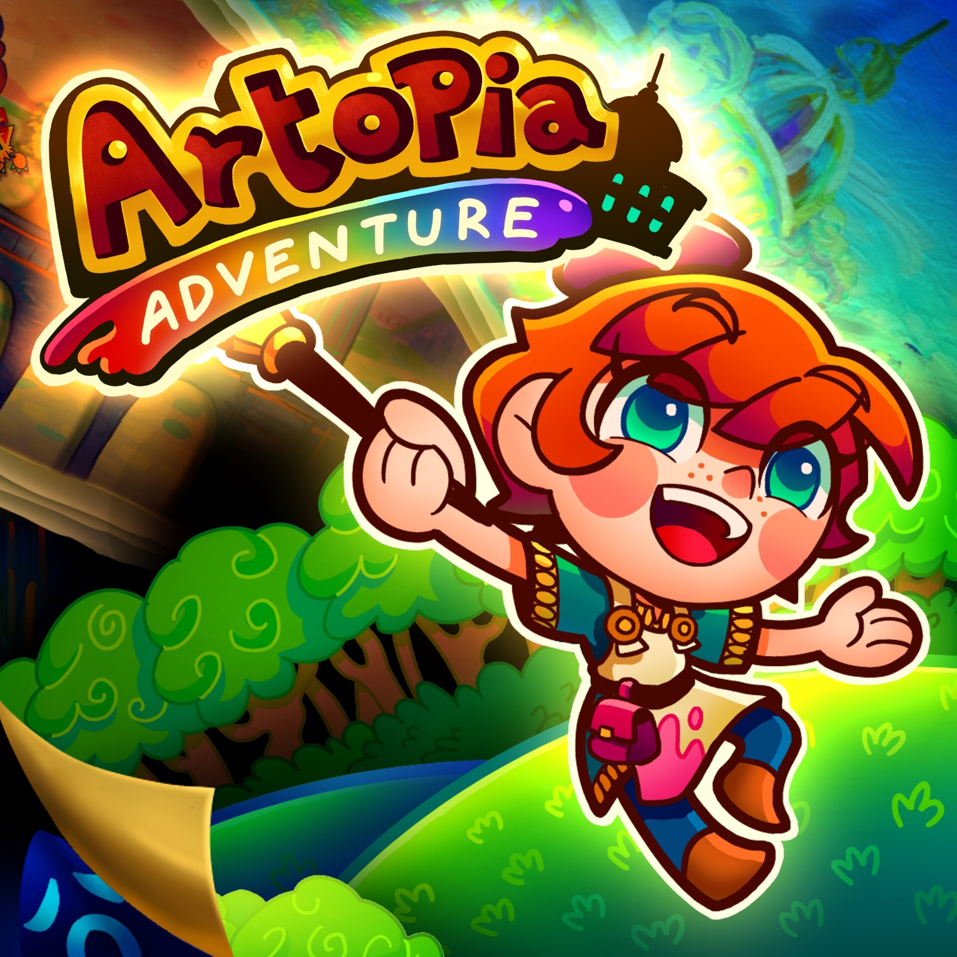 ArtStation - [Thesis] Concept Art for game: Artopia Adventure