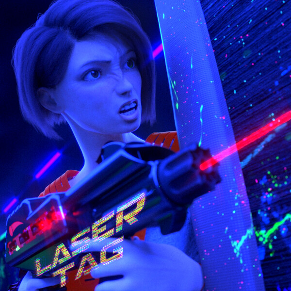ArtStation - Laser Tag