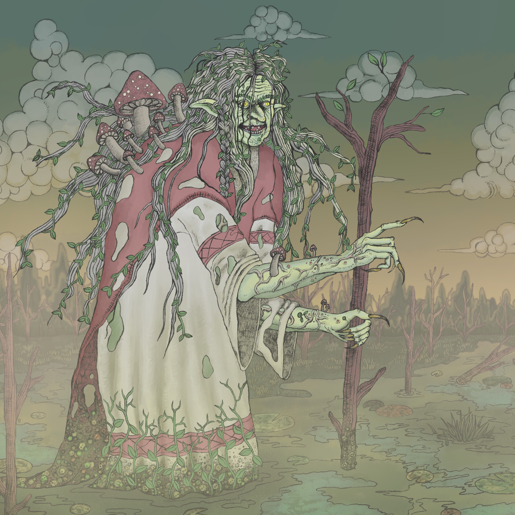 ArtStation - Swamp kikimora