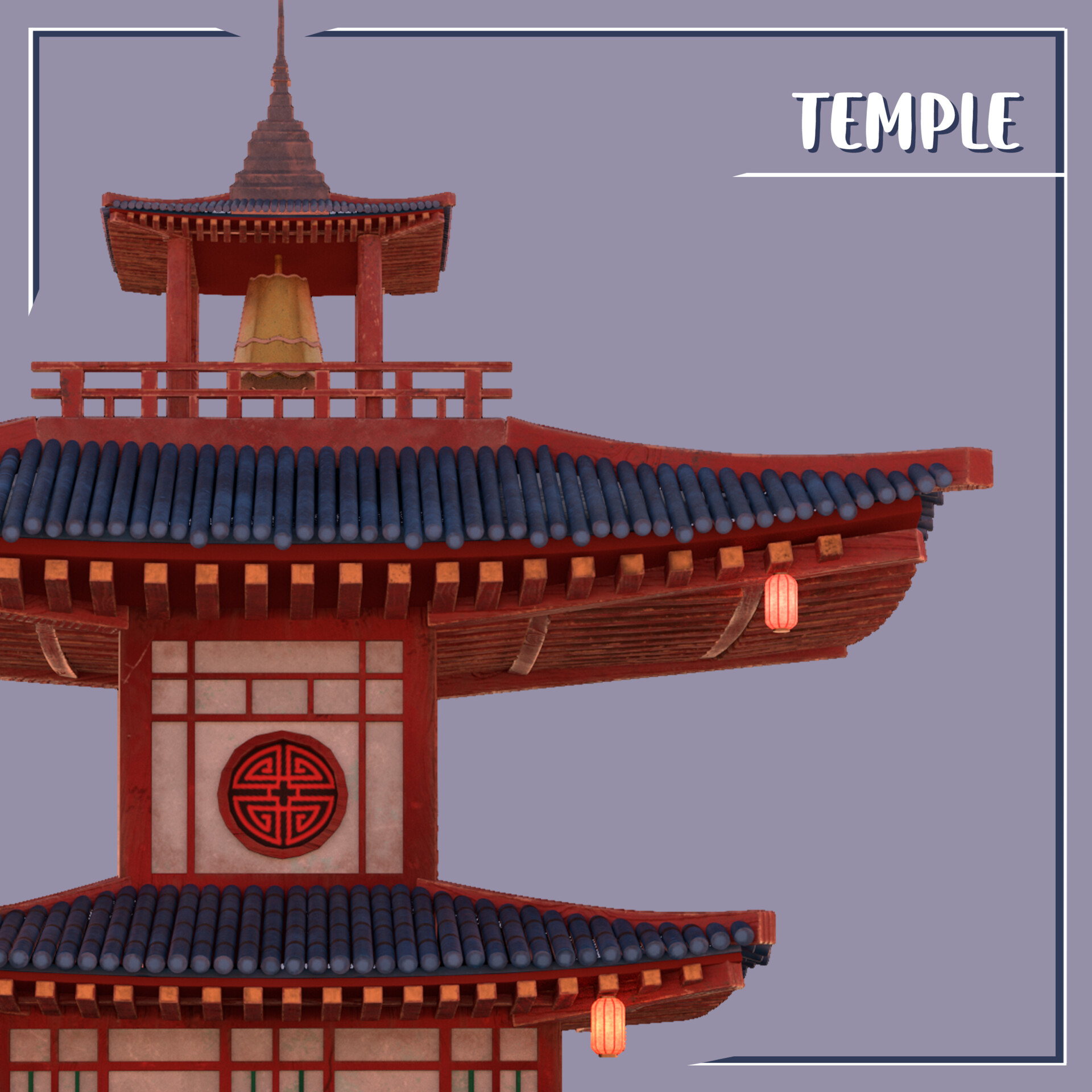 ArtStation - Japanese temple