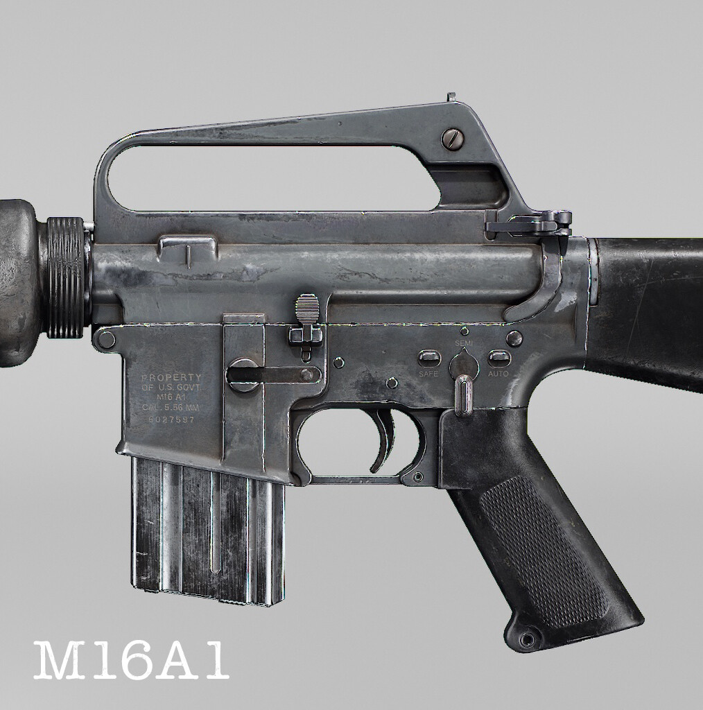 ArtStation - M16A1