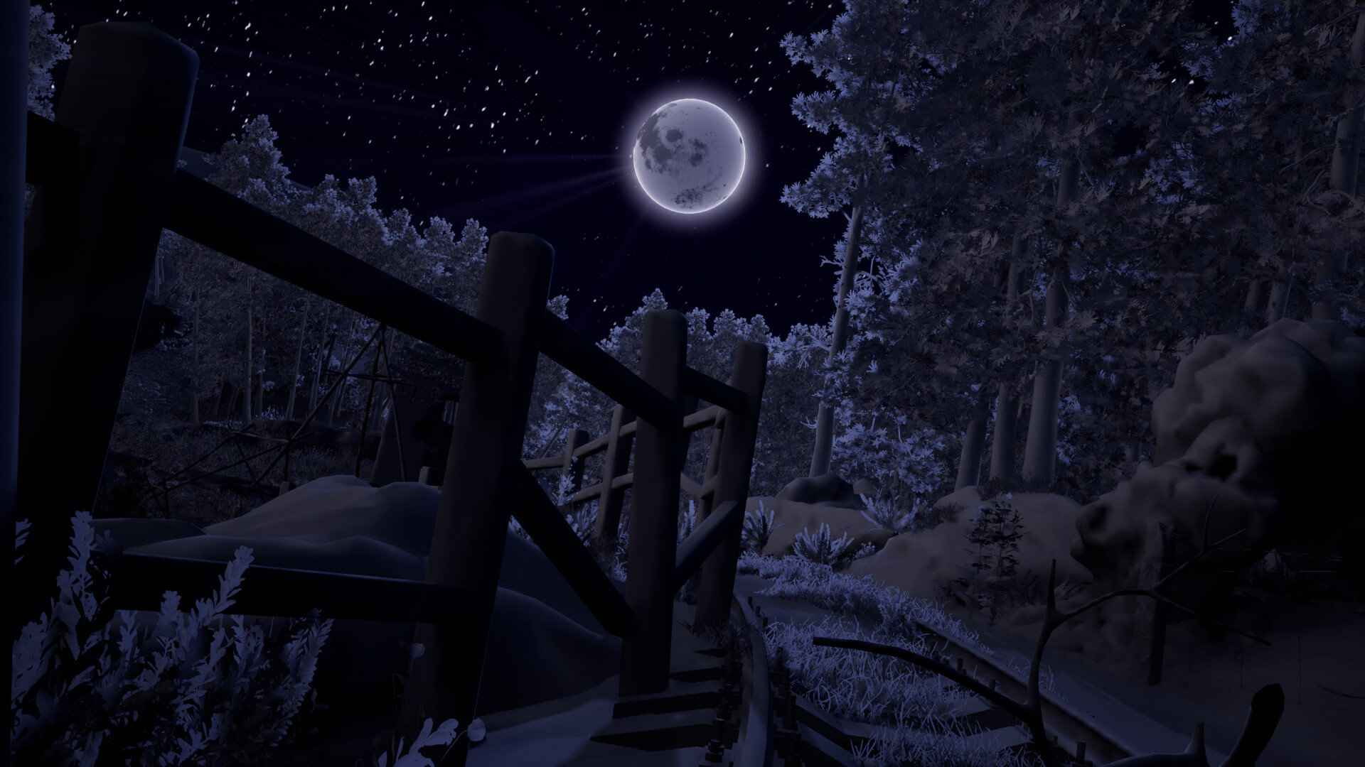 ArtStation - Night Scene Lighting In unreal Engine