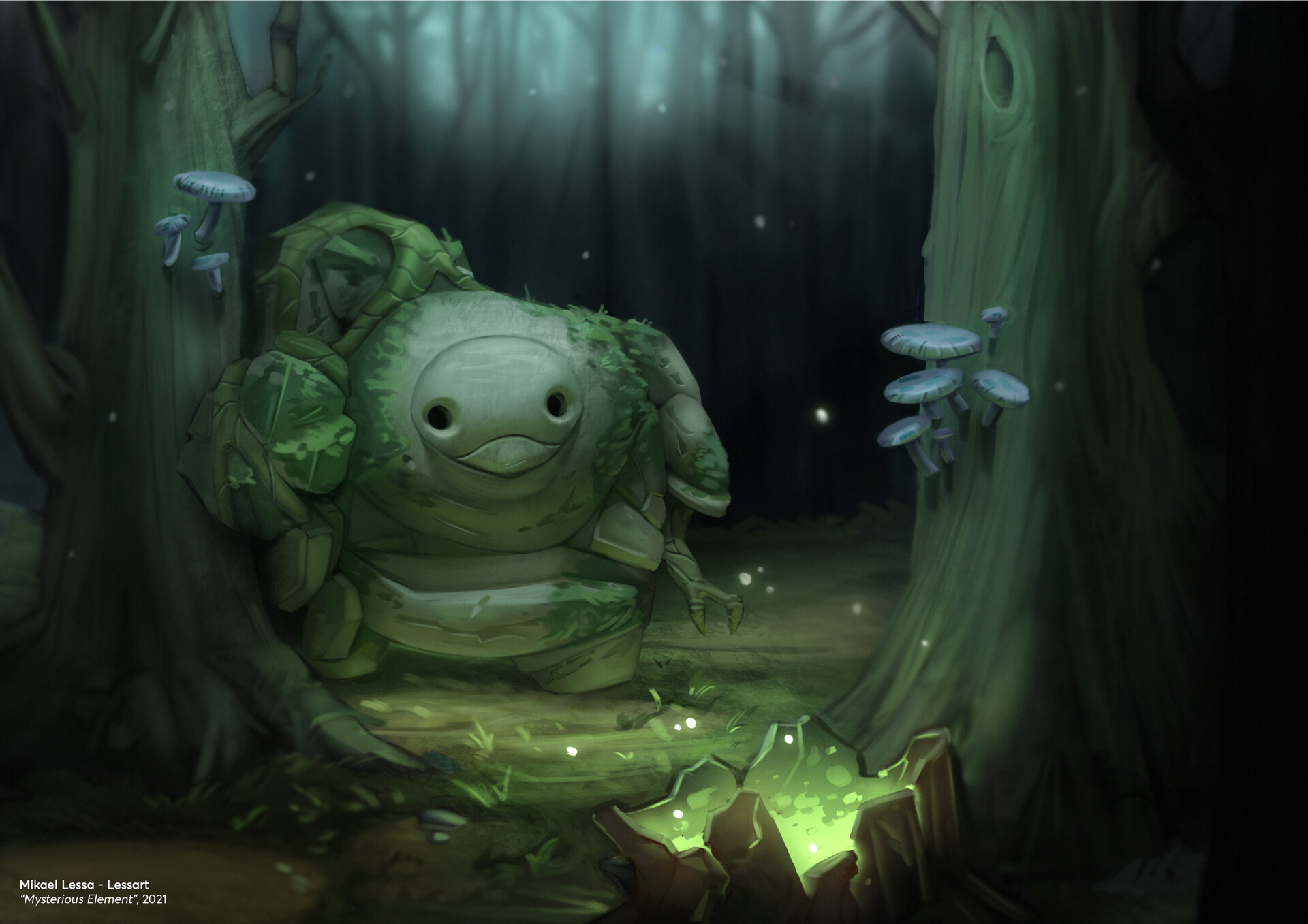 ArtStation - Mysterious Element