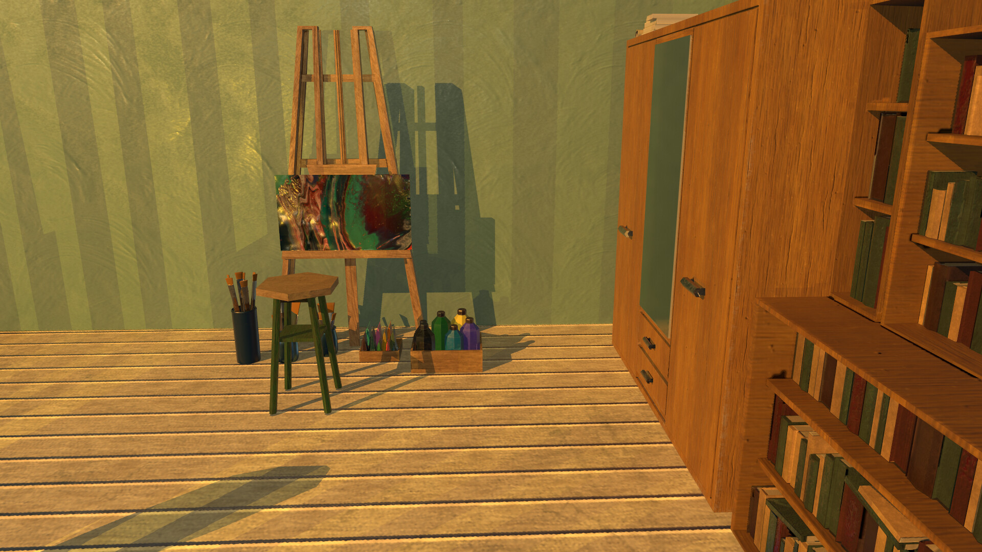 ArtStation - Artist Room