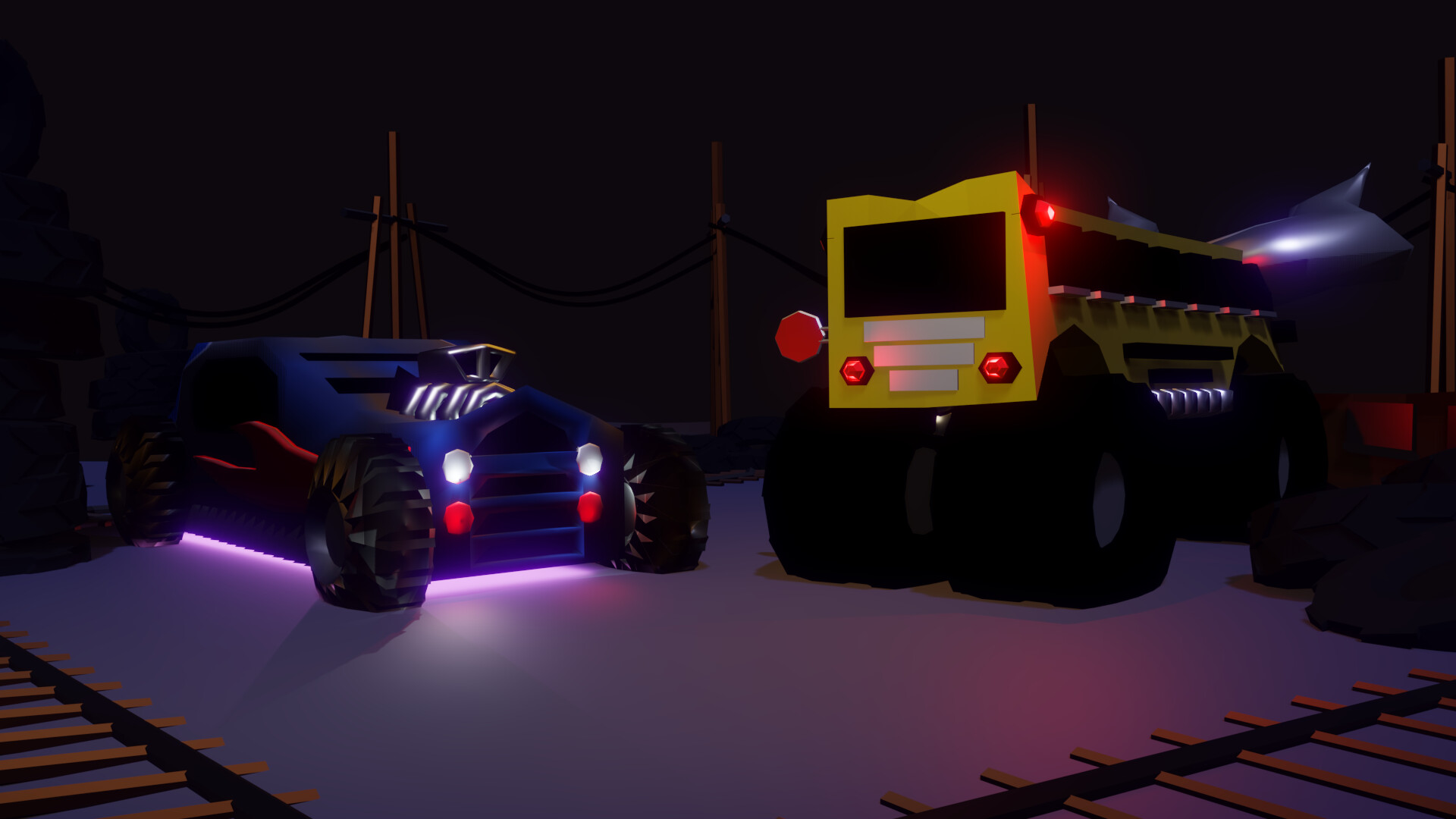 ArtStation - Combined Mayhem: Cars Battle-Royale