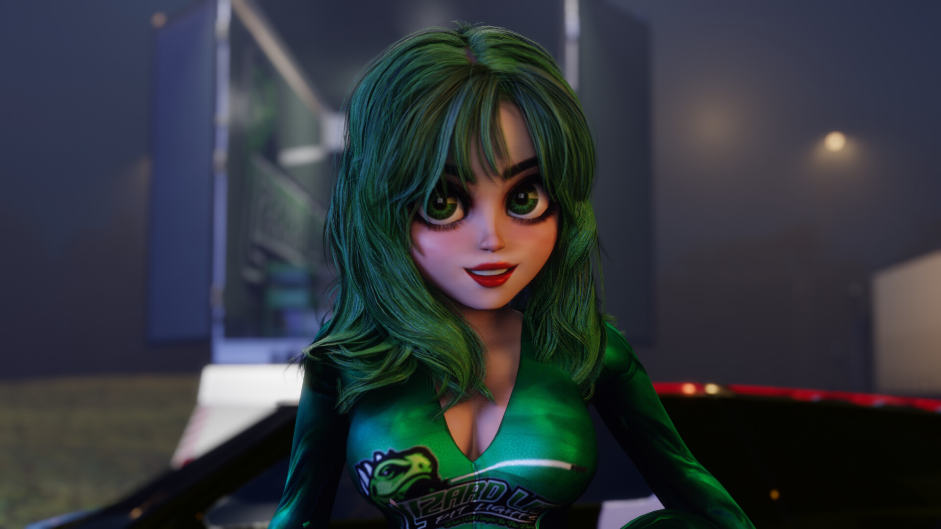 ArtStation - Lizard pit lights