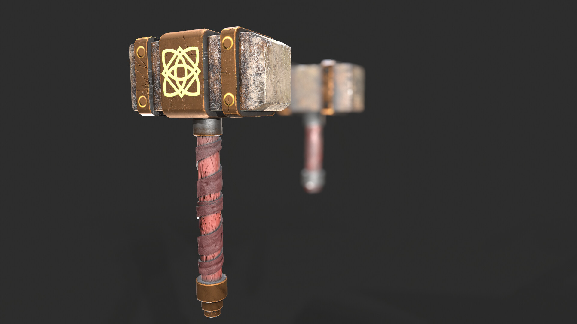 ArtStation - Hammer game prop