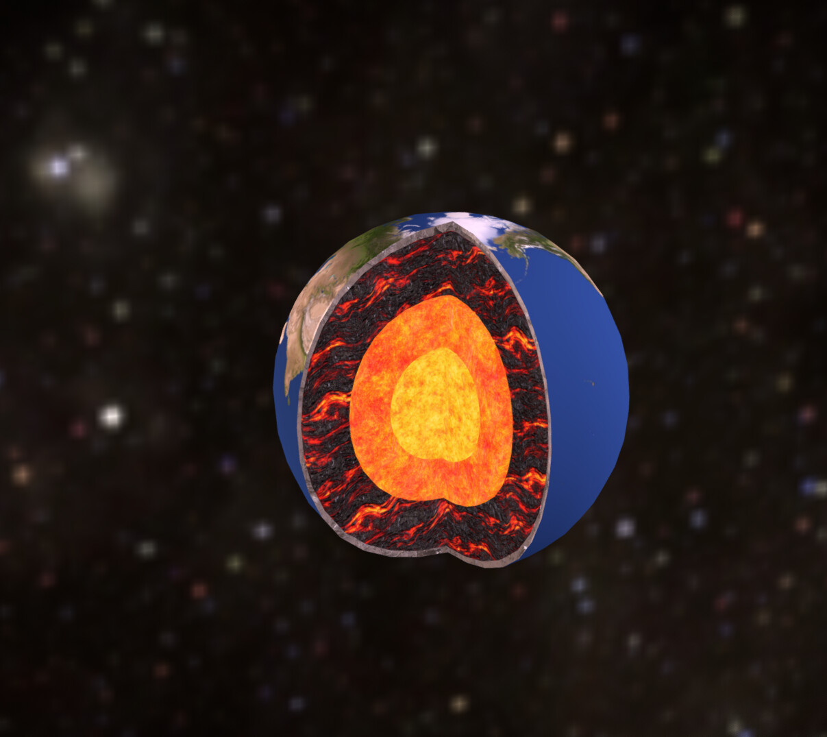 ArtStation - Animated Earth Layers