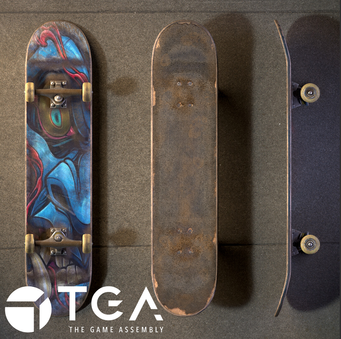 ArtStation - Skateboard