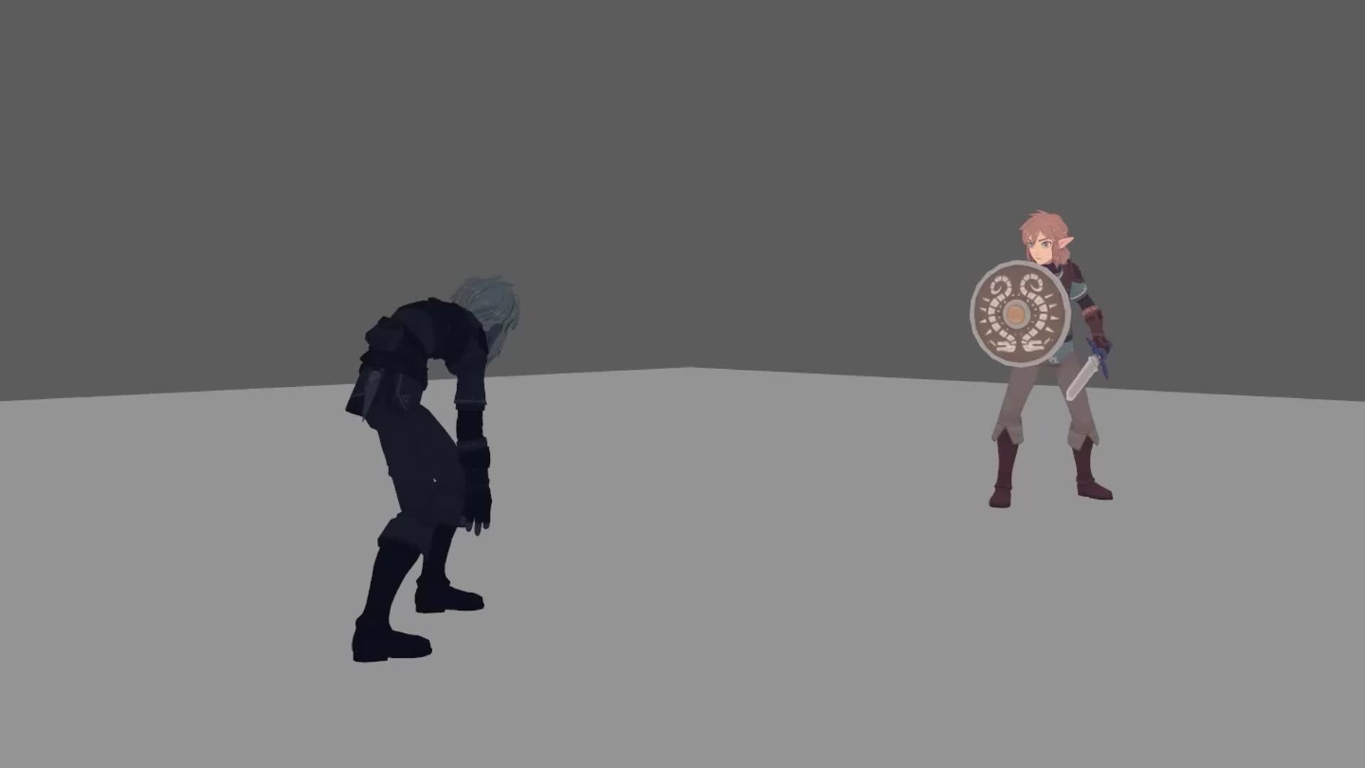 ArtStation - Sword Action With Enemy