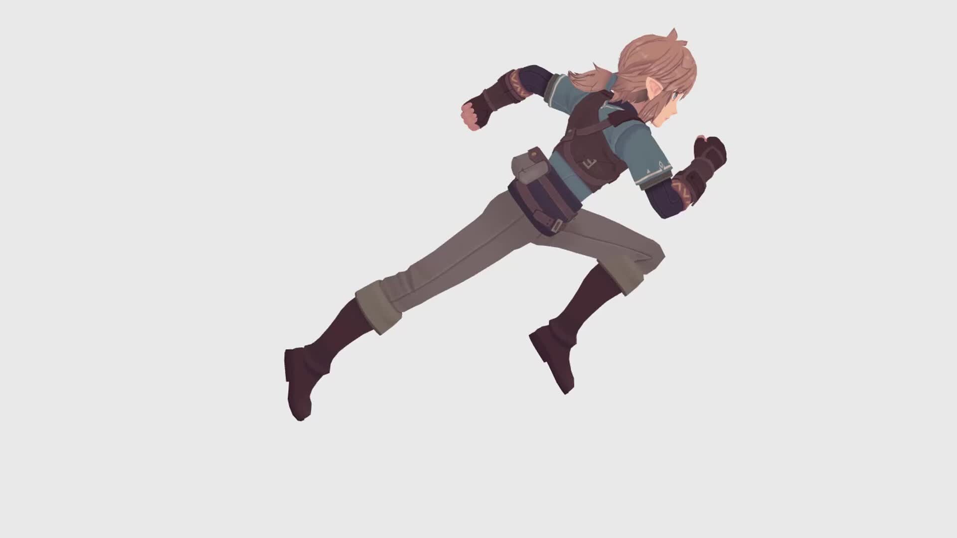 ArtStation - Male Run Cycle