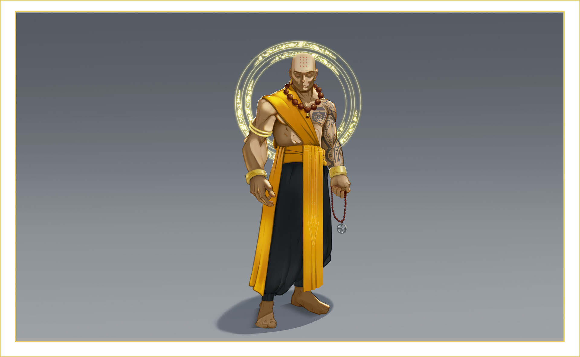 ArtStation - Battle monk