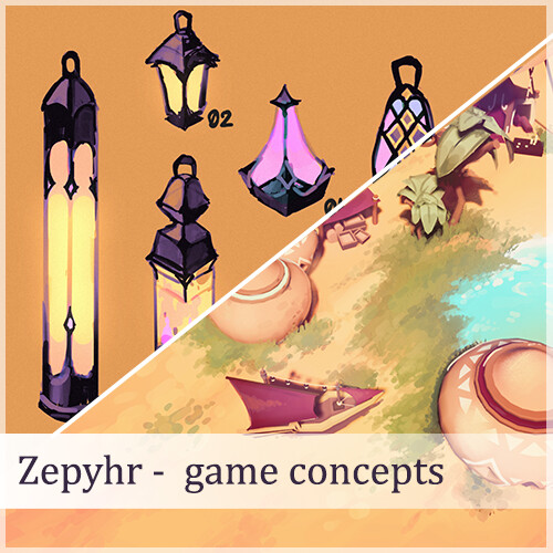 ArtStation - Zephyr - concepts