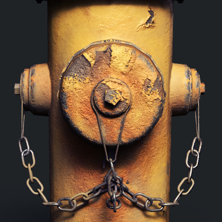 ArtStation - Fire Hydrant