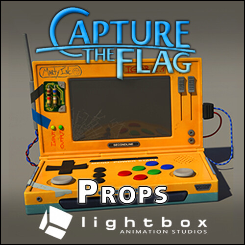 ArtStation - Capture the Flag. Props