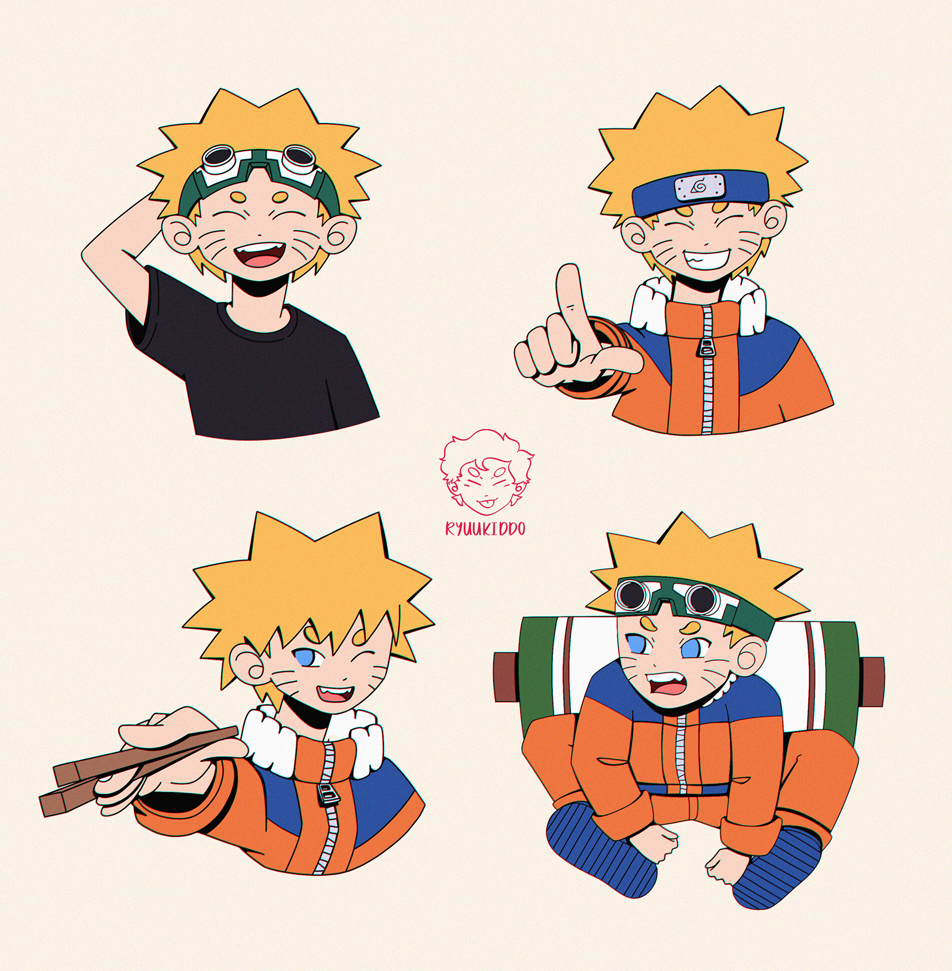 ArtStation - naruto uzumaki study