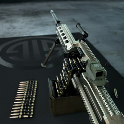 ArtStation - Sig Sauer Mg 338