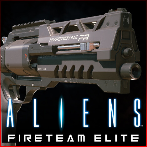 ArtStation - Aliens: Fireteam Elite - Frontier Revolver