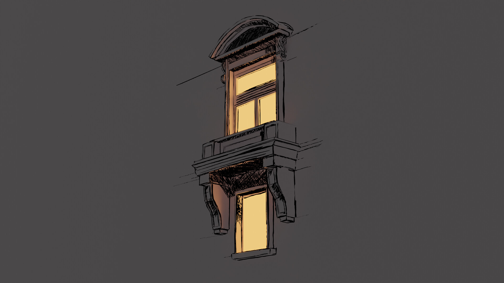 ArtStation - Paris Window