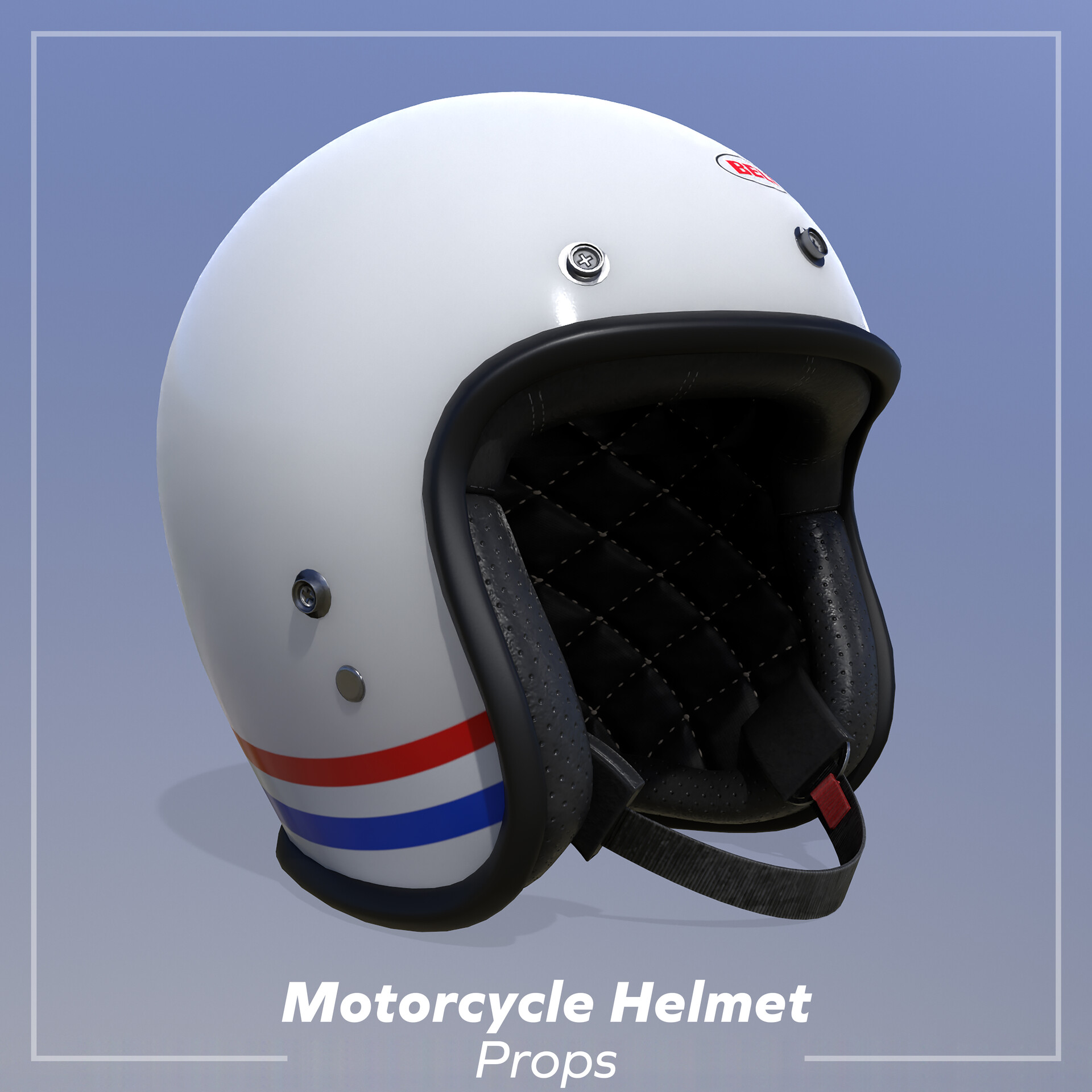 ArtStation - Motorcycle Helmet