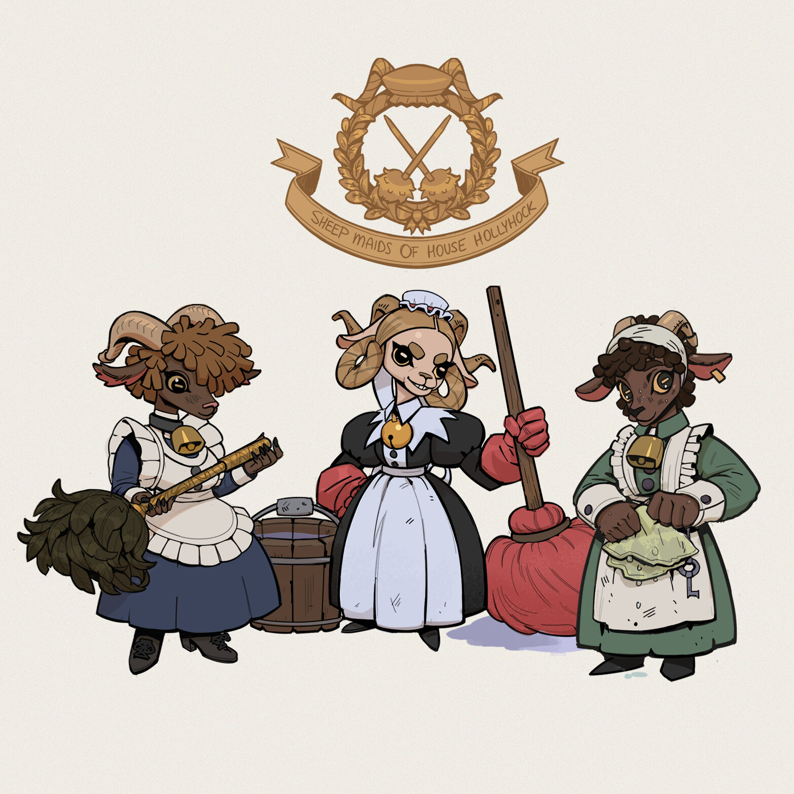 Natalie Olivari - Sheep Maids