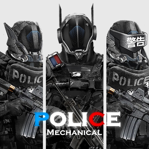 ArtStation - Exploration of future police role