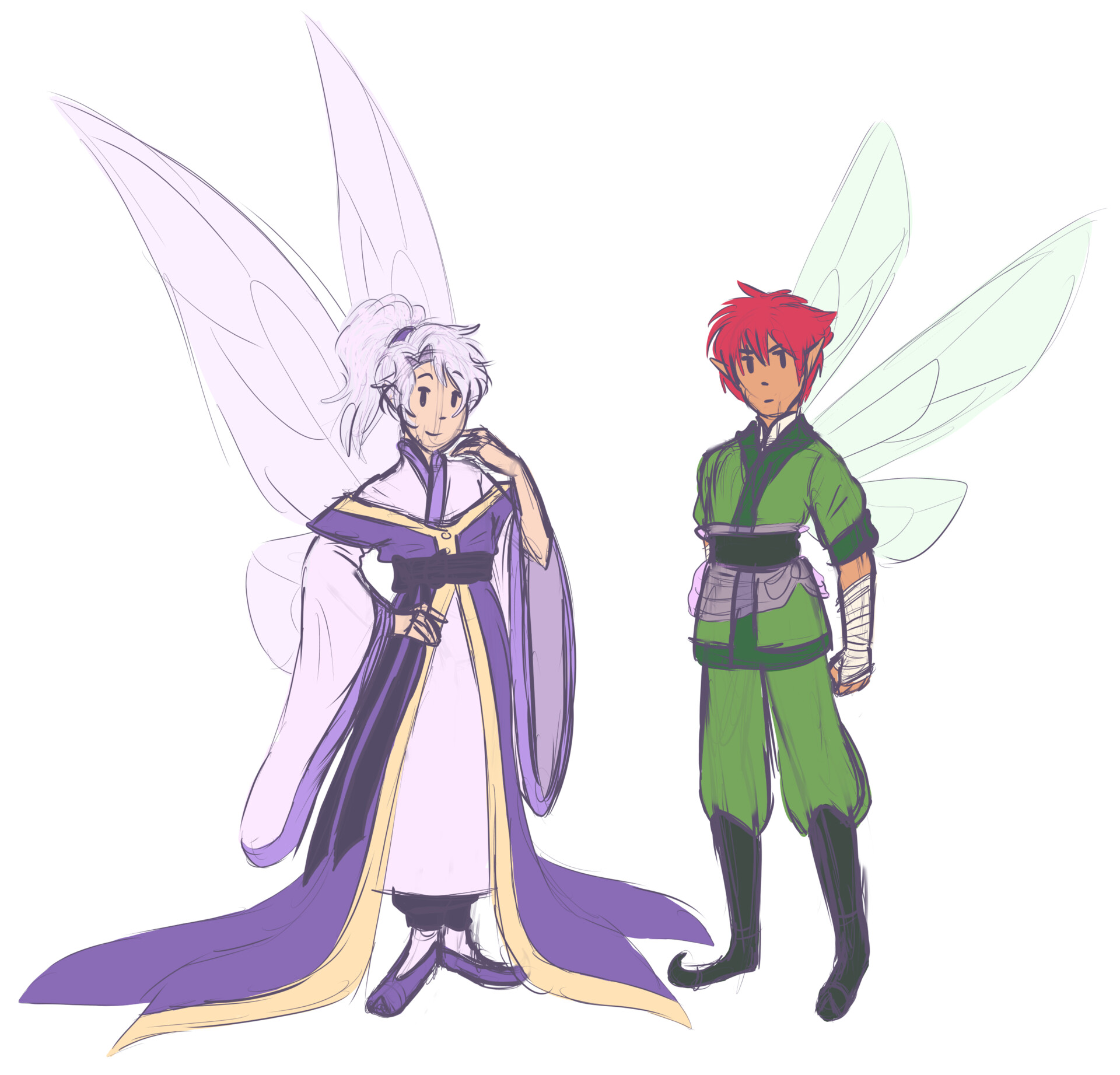 ArtStation - Periwinkle Character Design