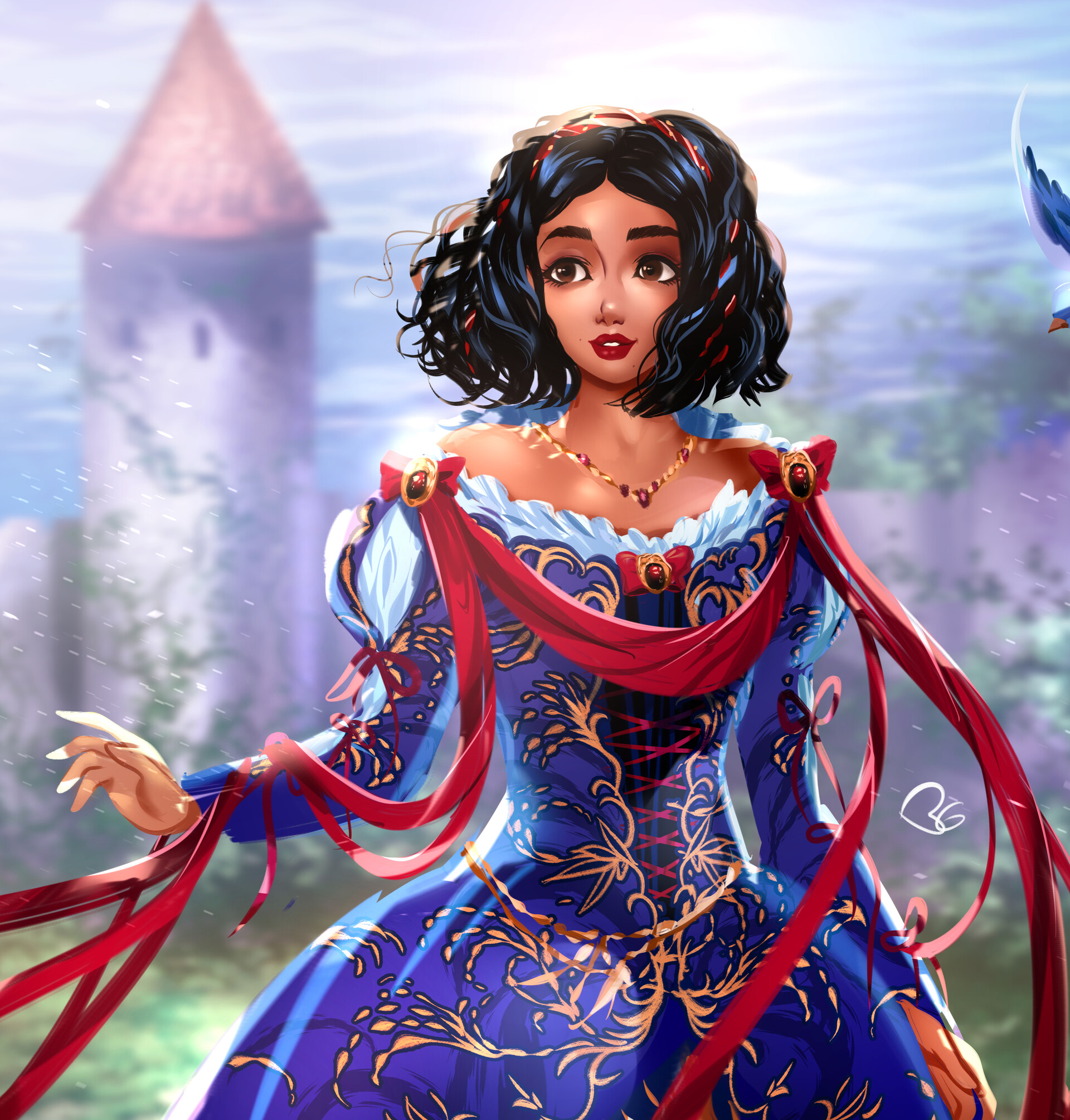 ArtStation - Snow White Redesign.