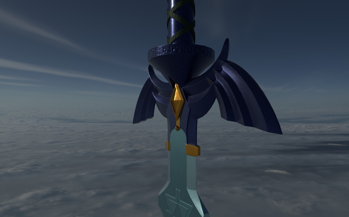ArtStation - MasterSword modelling