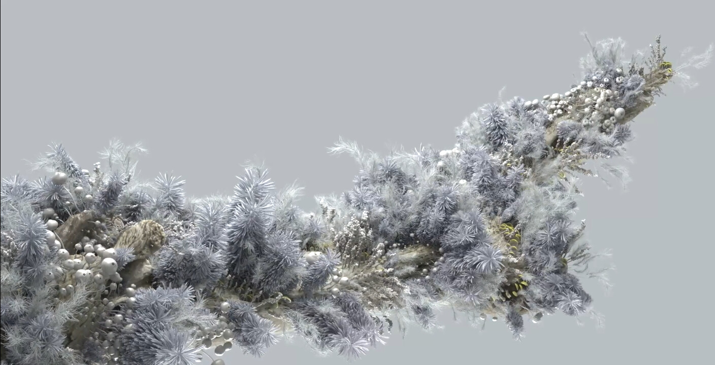 ArtStation - Houdini Fungal Growth Animation