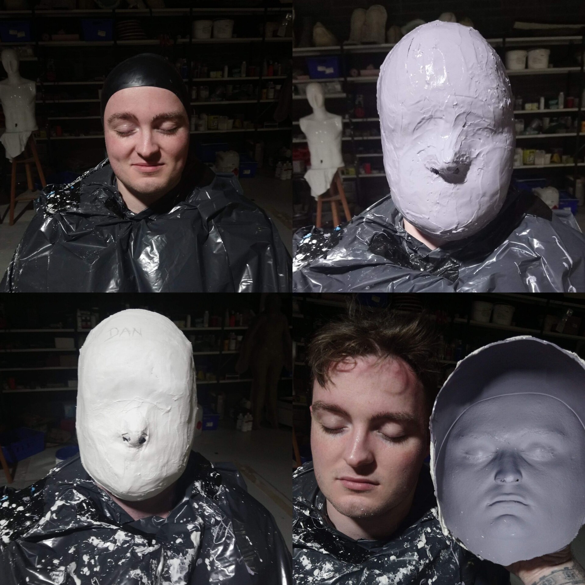 ArtStation - Life Casting Faces with Silicone and Plaster Bandages