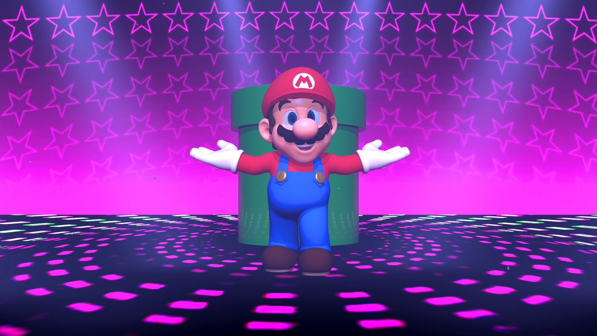 ArtStation - Mario Dance - Animation 3D