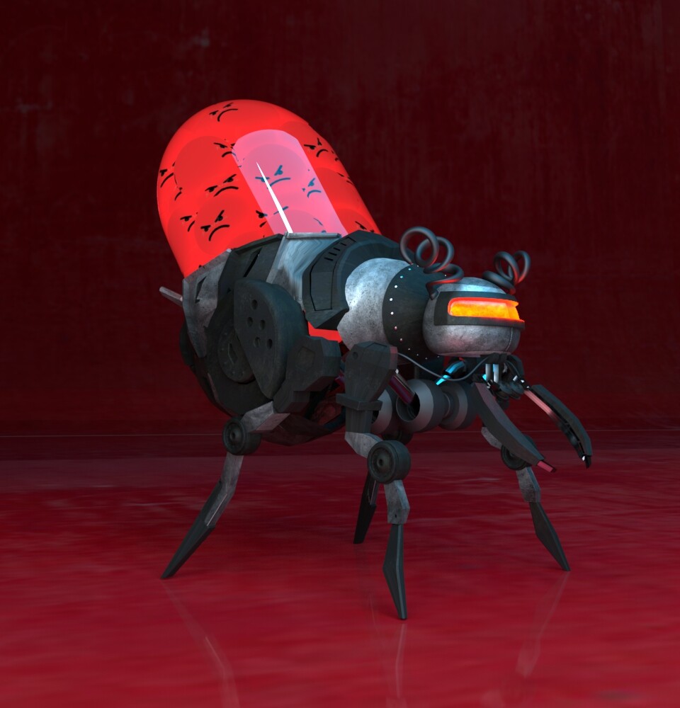 Apex Team // - Robotic 3D Insect for Cyber Collection.