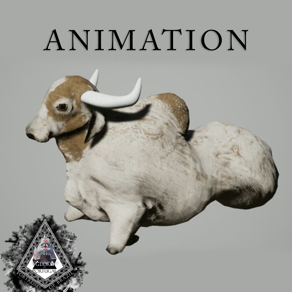 ArtStation - Animation - ox and horse