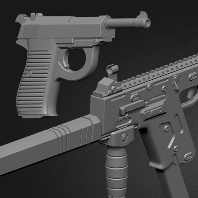 ArtStation - Misc Weapons