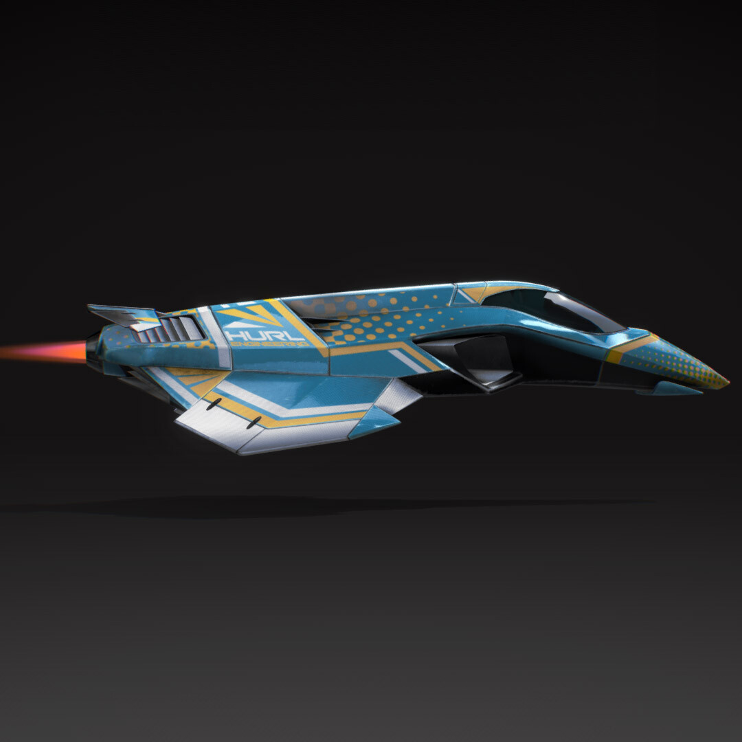 ArtStation - Game asset - Hurl 1.2 Substance Painter work