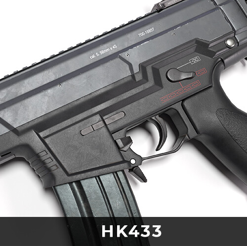 ArtStation - HK433 Assault Rifle
