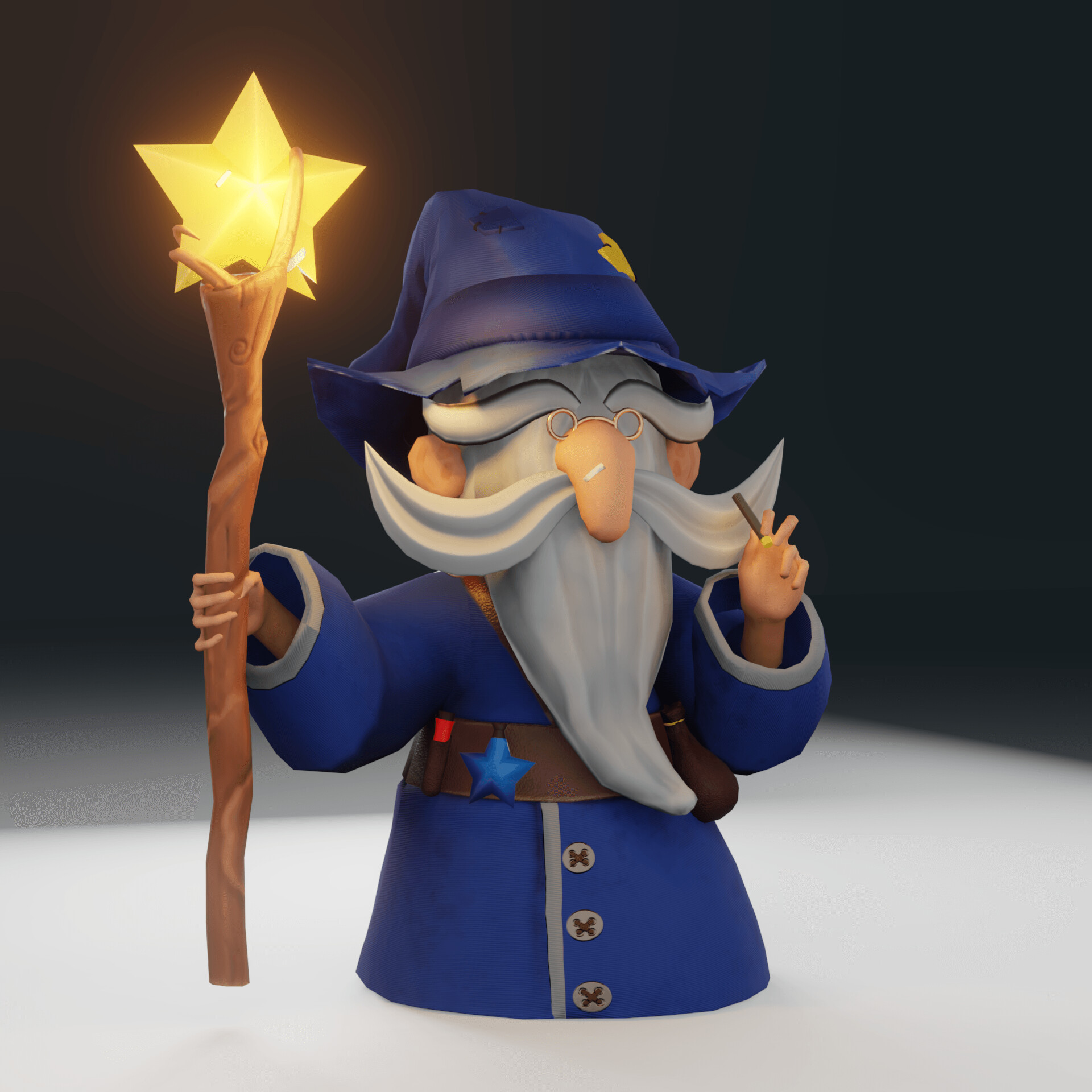 ArtStation - a wizard character
