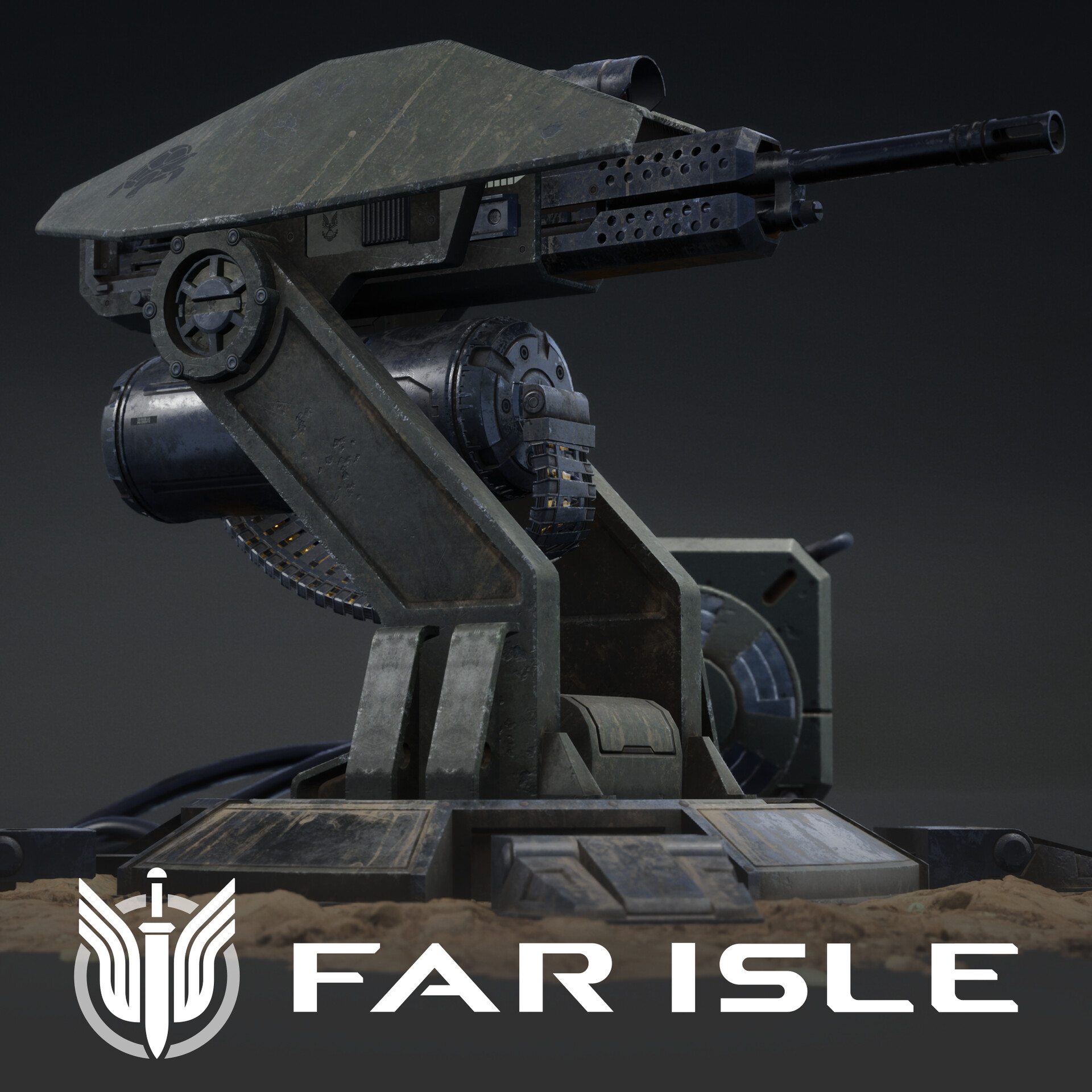 ArtStation - M247 Snapper Auto-Turret