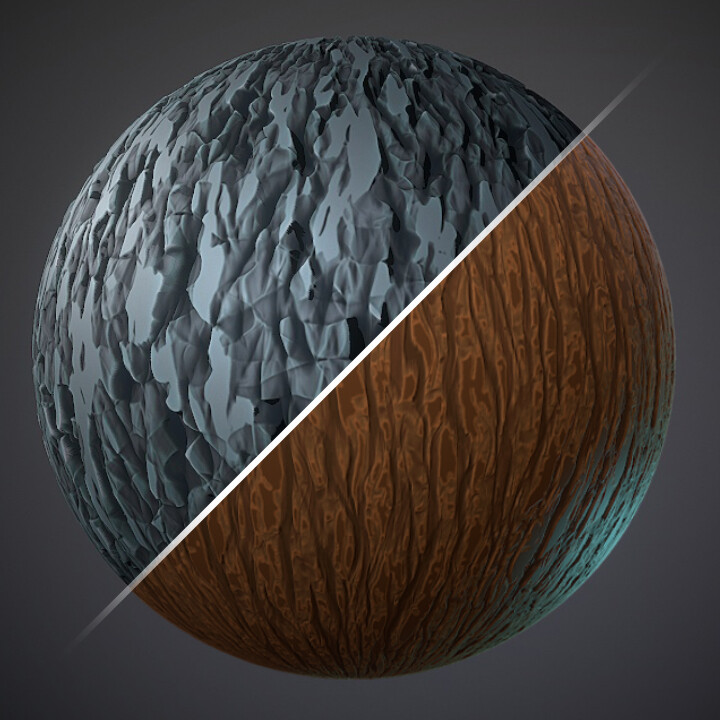 ArtStation - Stylized Texture Set #04