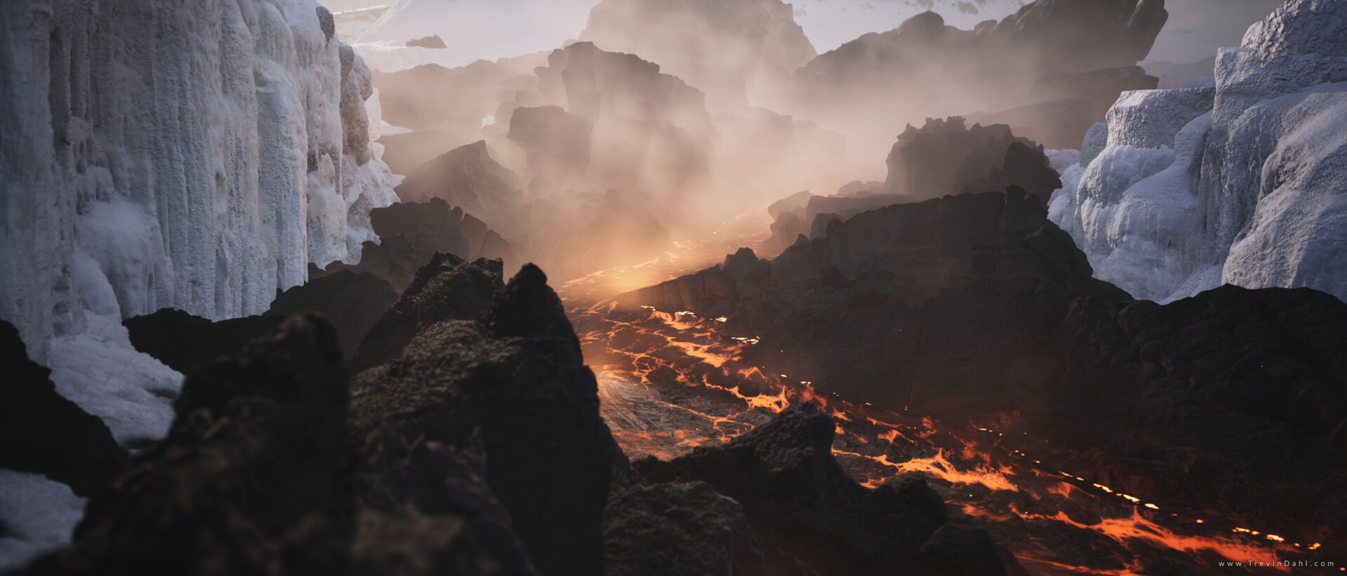 ArtStation - Real-time Lava/Ocean Cinematic | Unreal 5